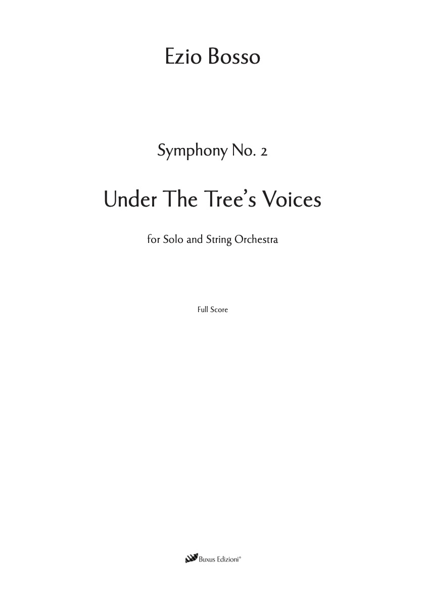 Sheet music and scores - Ezio Bosso